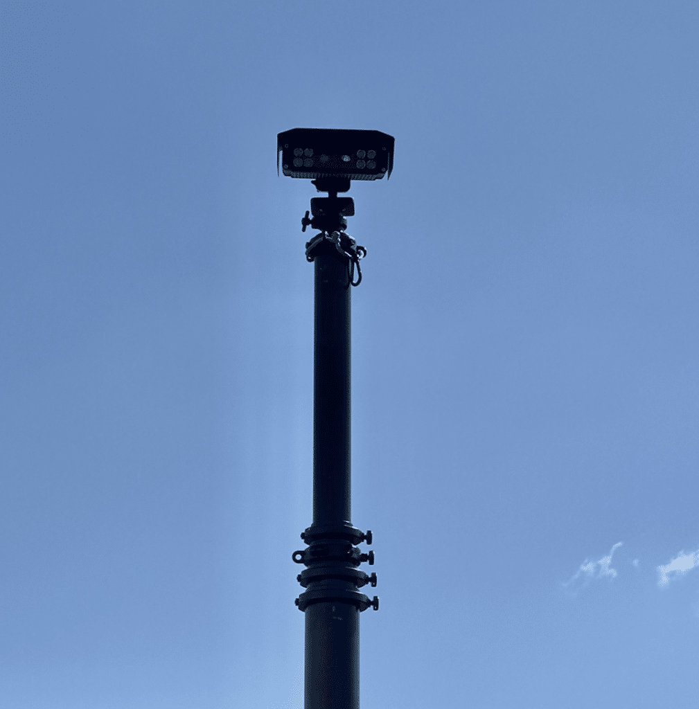 RATT Quick-Deploy Portable Tower + Motorola Camera Mast