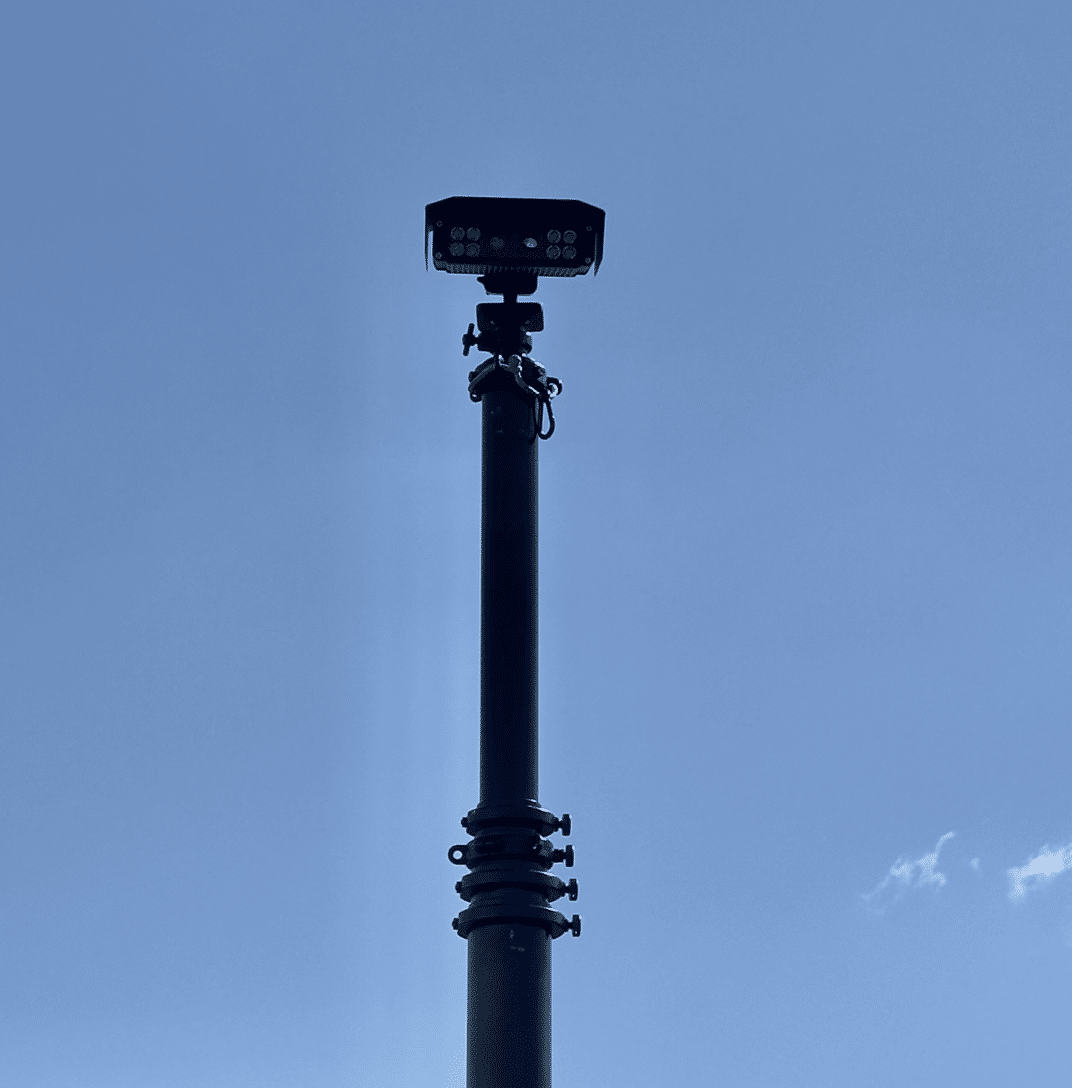 RATT Quick-Deploy Portable Tower + Motorola Camera Mast