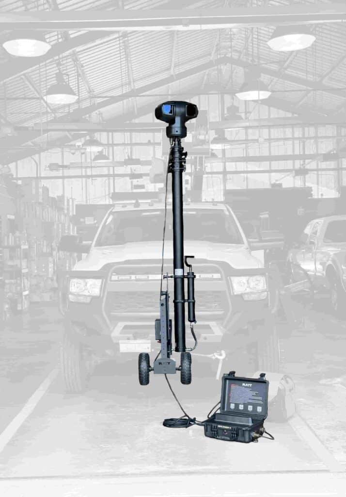 RATT Hitch-Mounted Vehicle Mast for Events, Incidents & More